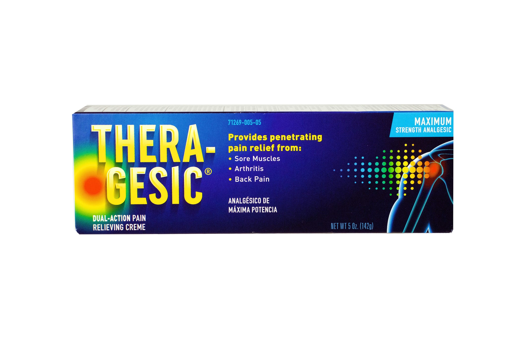 Thera-gesic Maximum Strength Pain Relieving Creme 5 oz (Pack Of 3 ...